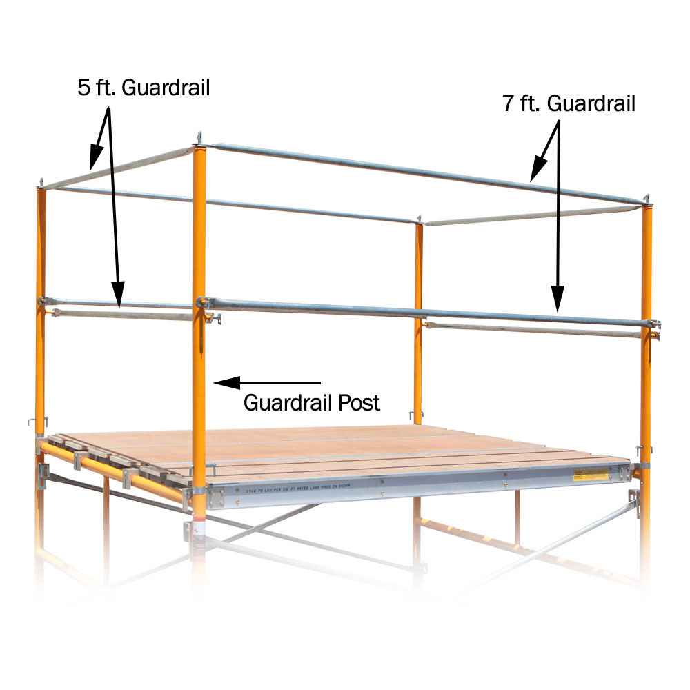 20' Rolling Scaffold Tower | Wheeled Scaffolding | Badger Ladder