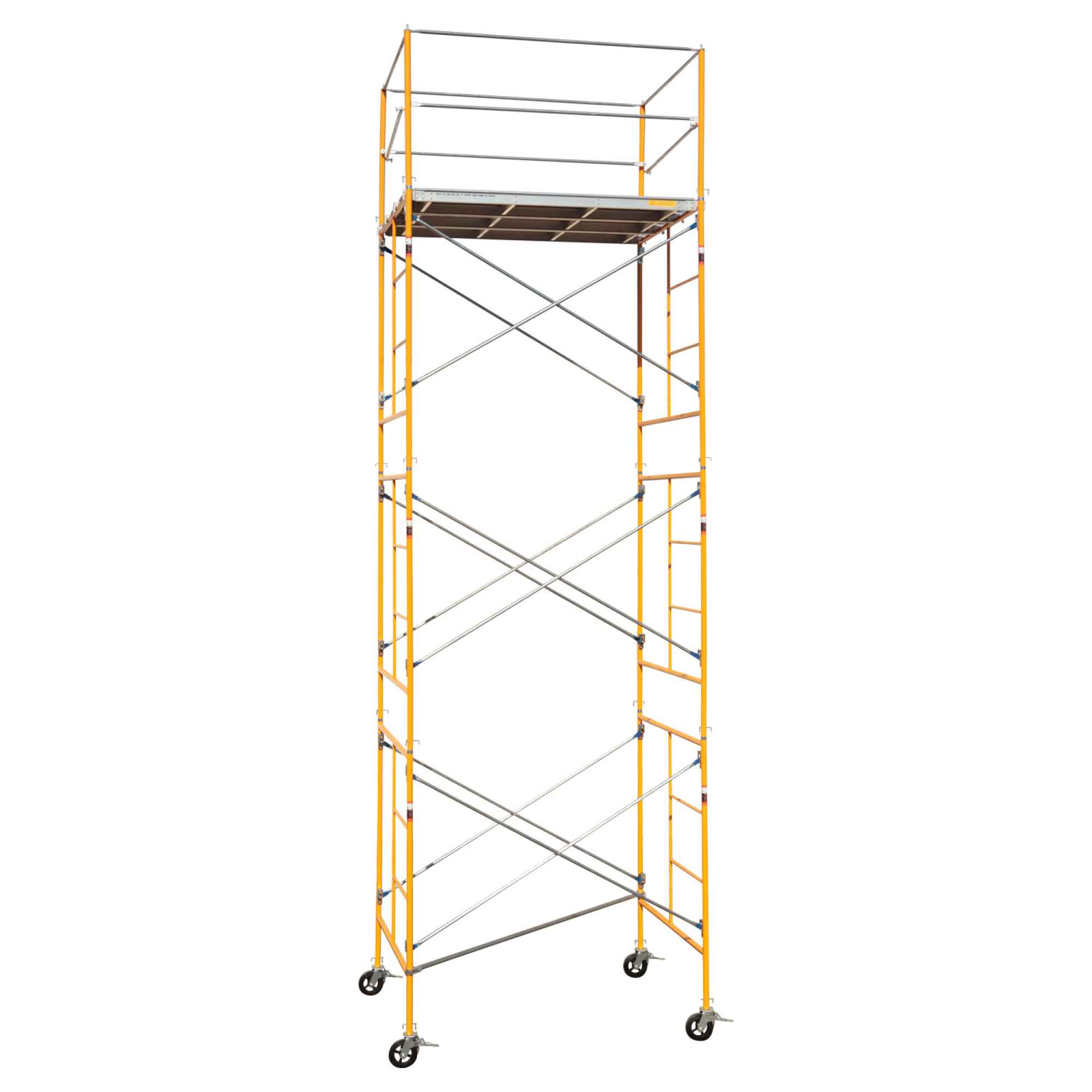 20' Rolling Scaffold Tower | Wheeled Scaffolding | Badger Ladder