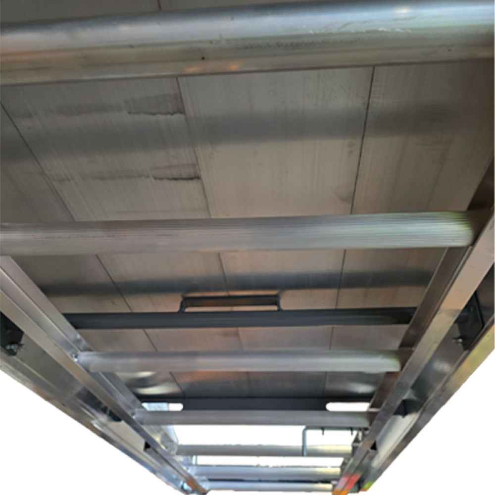 All Aluminum Hatch Plank w/ Aluminum Access Ladder - 28" Wide