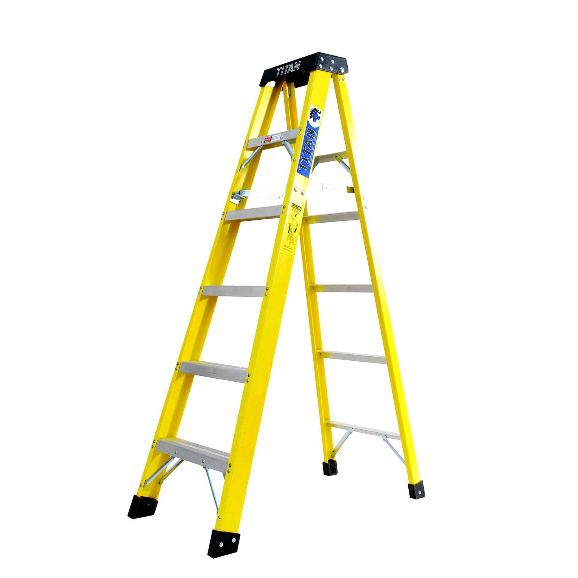 Type 1A Extra Heavy Duty Fiberglass Ladder - 300 Pound Capacity