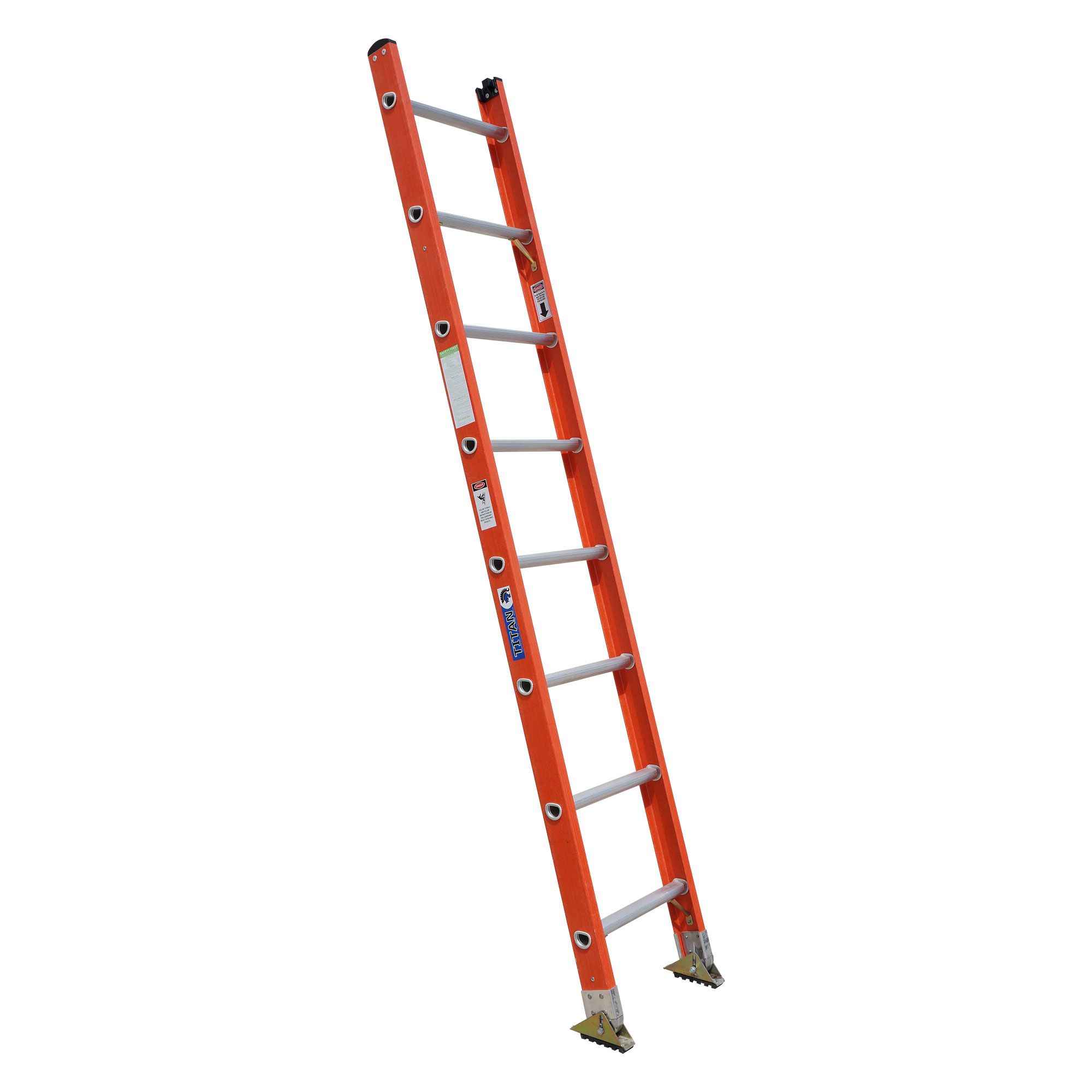 Fiberglass Single Ladder 300 lbs. Duty Rating | Badger Ladder